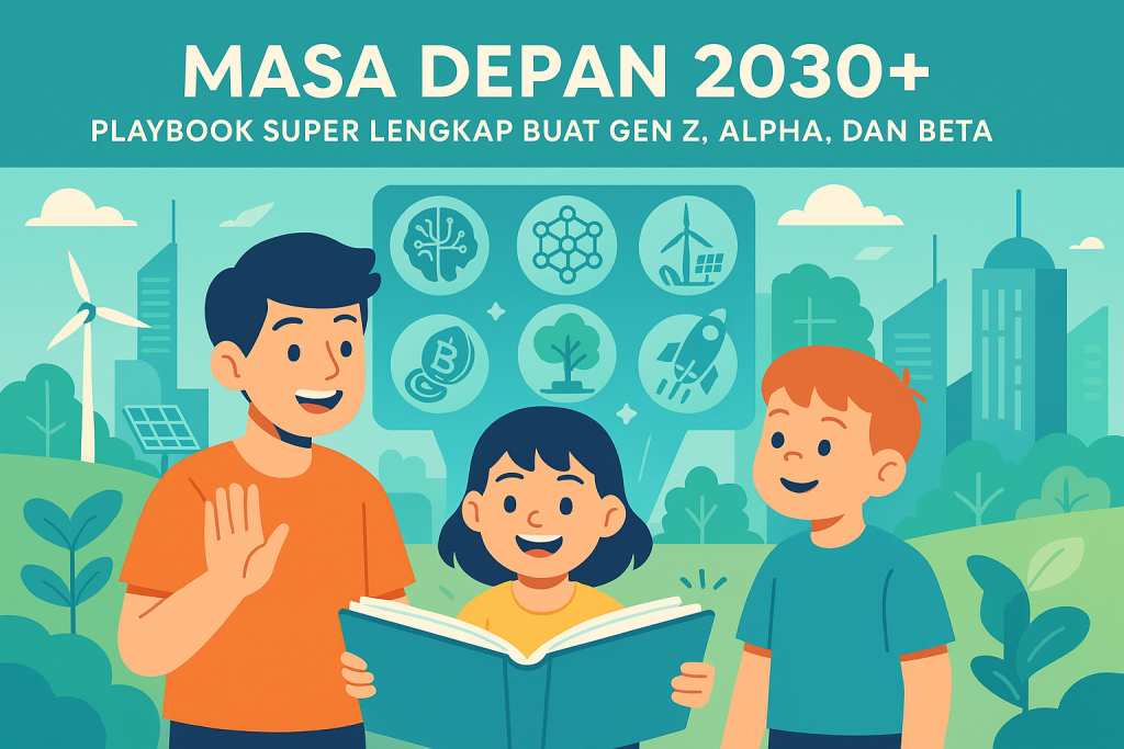 Masa depan 2030+: playbook super lengkap buat Gen Z, Alpha, dan Beta ...